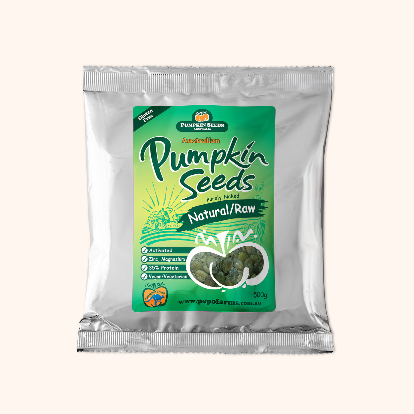Natural Pumpkin Seeds – Pepo Farms